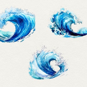 Ocean Wave Clipart, Ocean Clipart Sea Clip Art, 18 Png. Sealife Water ...