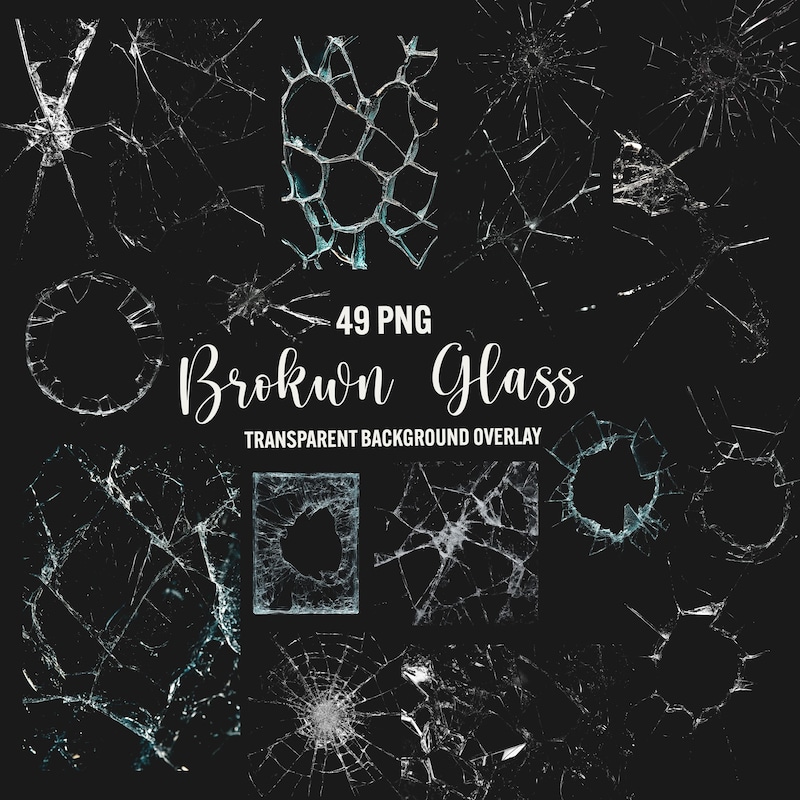 Shattered Glass - Etsy