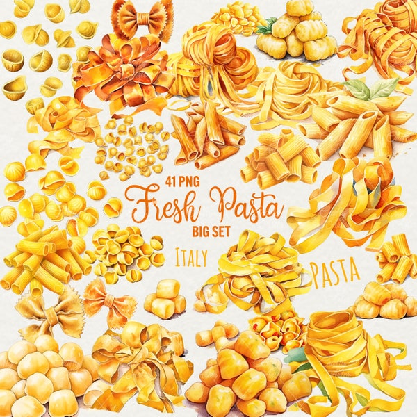 Italian Food Watercolor Png - Etsy