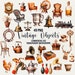 Old Things Clipart, 49 Png Vintage Objects, Watercolor Antique Objects ...