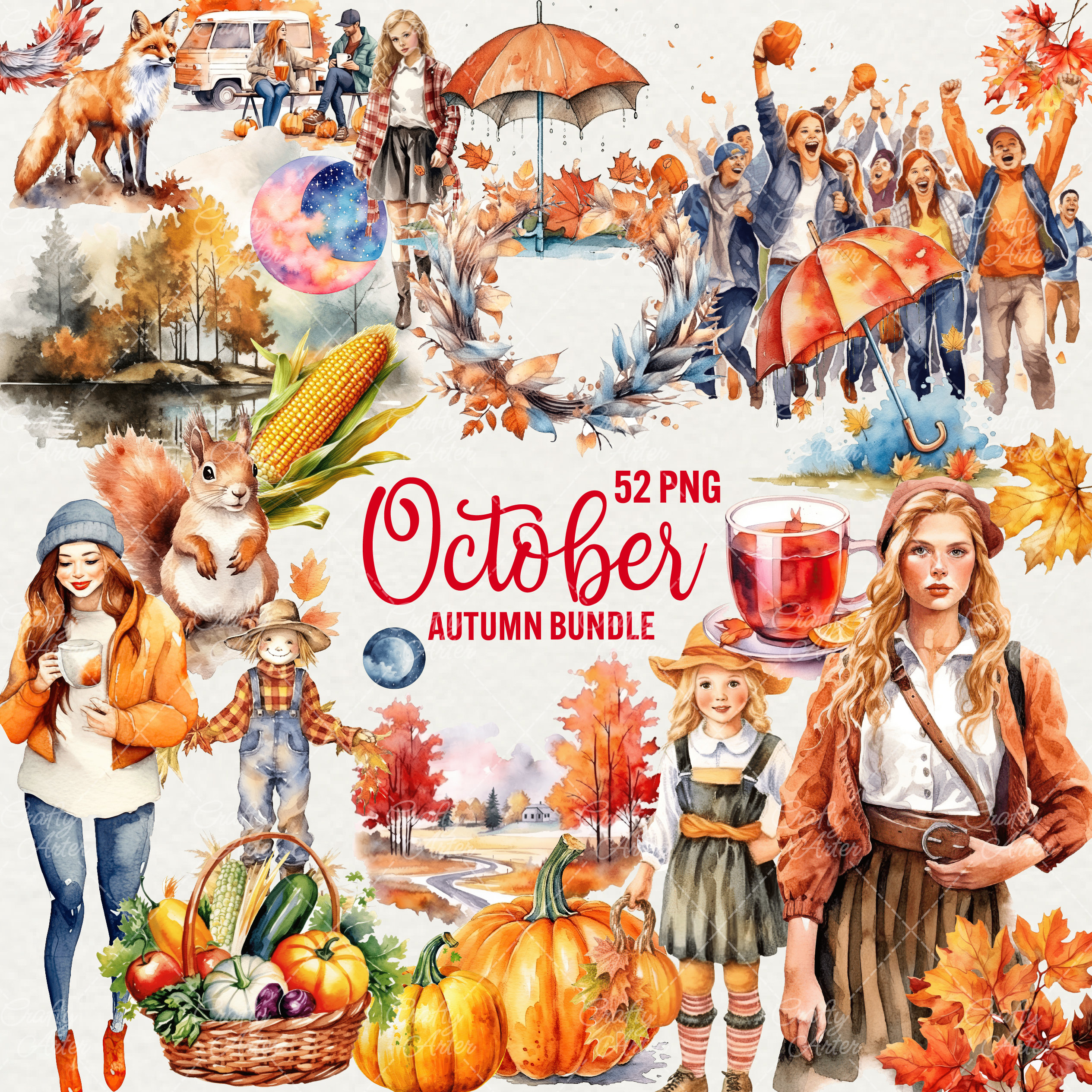 October Pictures Clip Art