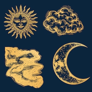 Outer Space Clipart, Space Svg / Png Bundle, Galaxy Planets Svg ...