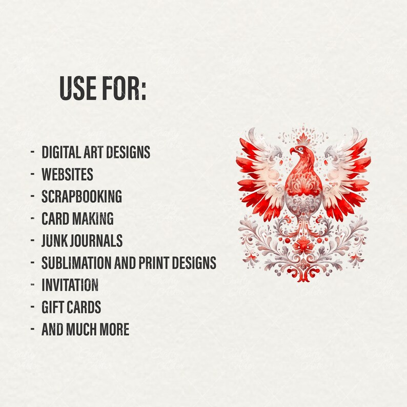 Watercolor Poland Clipart: Traditional Polish Designs (56 PNG) - Etsy