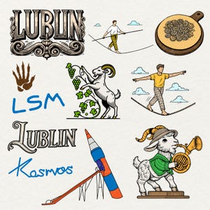 Lublin Landmarks Clipart, Lublin City Png, Lublin Svg Vector, Travel ...