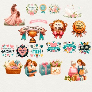 Mother's Day Clipart, 64 PNG Best Mom Graphics, Family Clipart ...