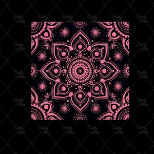 Pink Gold Seamless Pattern, 60 Png Seamless Overlays, Pink Gold Digital ...