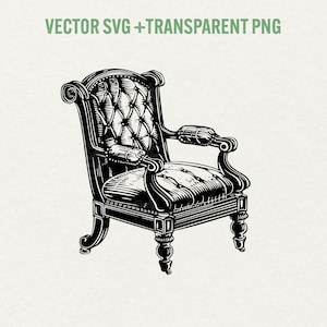 Vintage Tools Clipart, Victorian Svg/ Png Bundle, Old Furniture ...