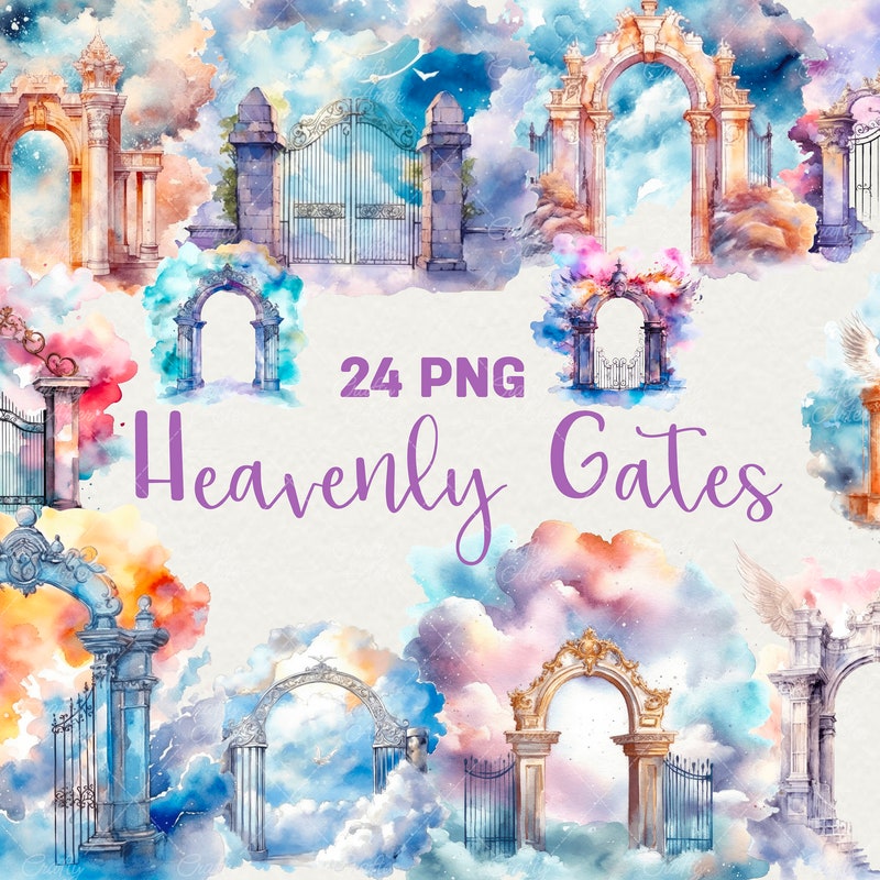 Gates of Heaven Svg - Etsy