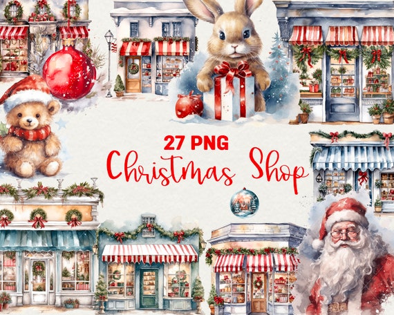 Holiday Shopping Clipart