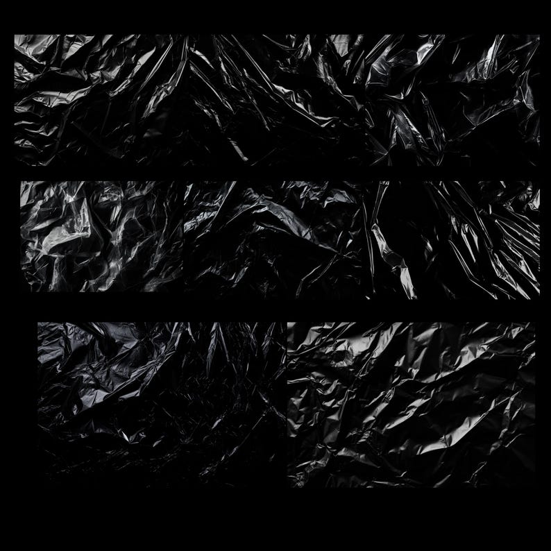 Plastic Foil PNG Overlays: Transparent Wrap Effect (digital Download ...