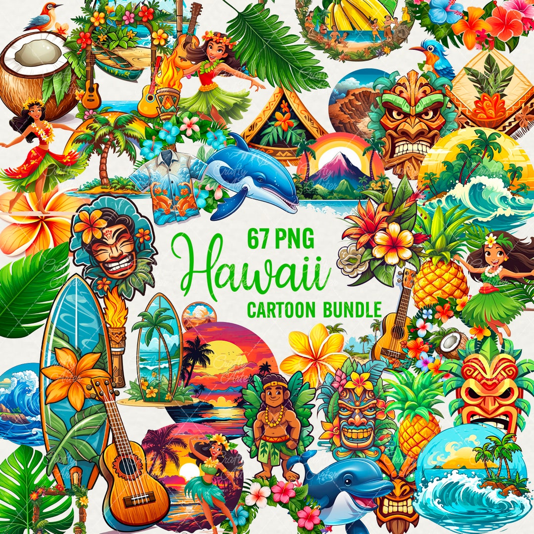 Aloha Hawaii Clipart, Aloha Hawaii Cartoon, 67 PNG Hawaii Clip Art ...