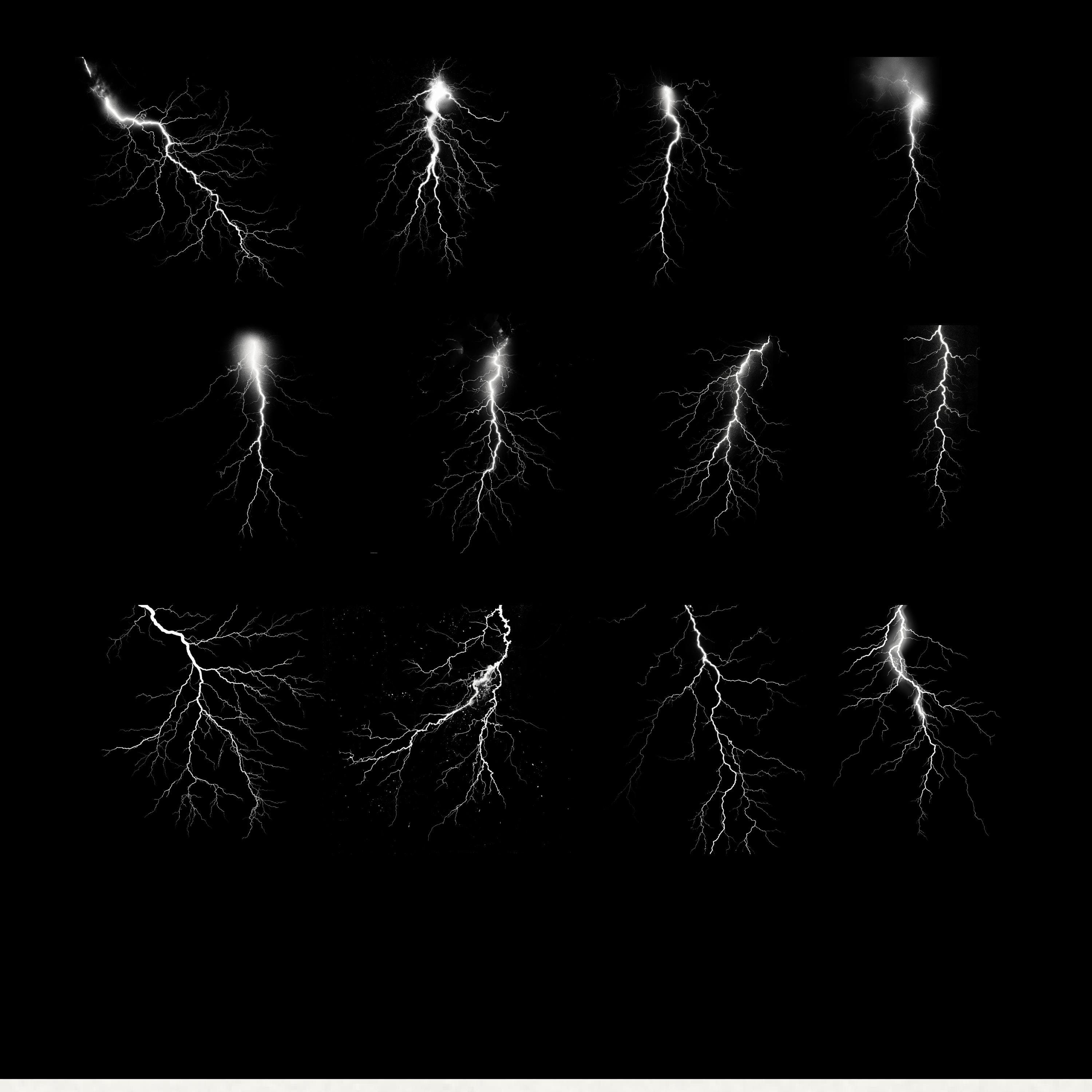 White Lightning Overlays: 28 PNG Photo Effects (commercial Use) - Etsy