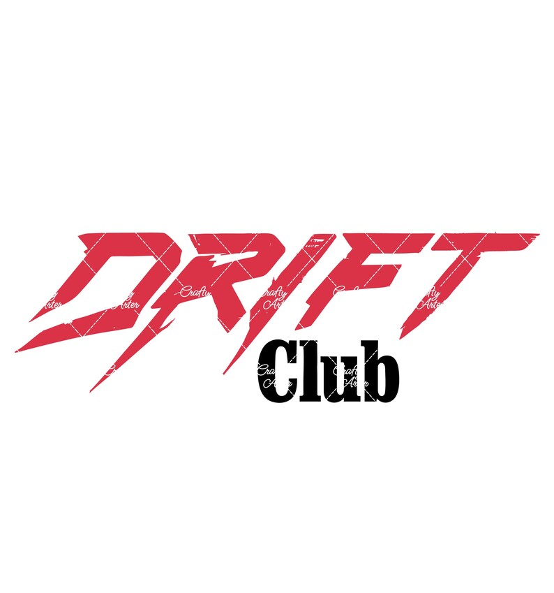 Drift Club T-shirt Design: Street Racing Graphic PNG, PDF, Commercial ...
