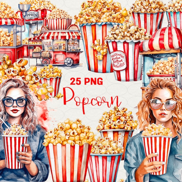 Cinema Clipart - Etsy