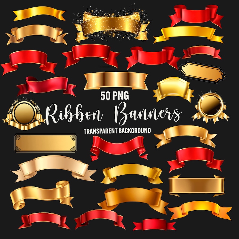 Ribbon Banner - Etsy