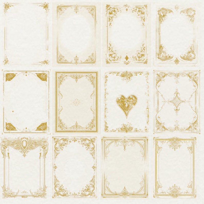 Gold Book Covers Clipart, 34 Png Gilded Golden Covers, Ornate Frame ...