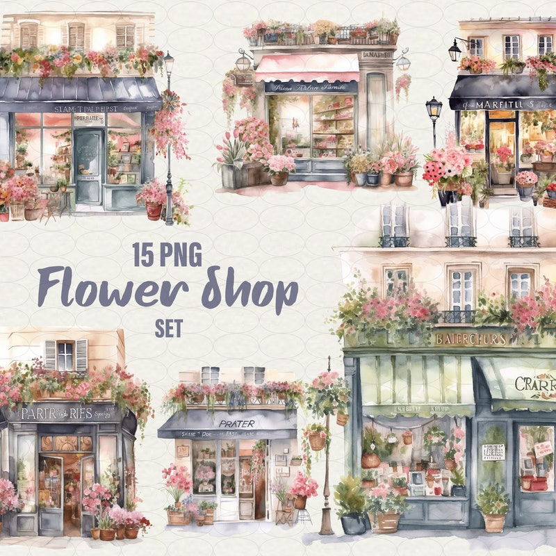 Flower Shop - Etsy