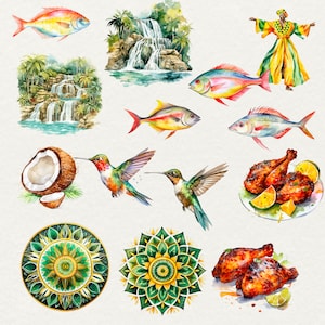 Jamaica Clipart, Summer Travel Clip Art, 58 Png Ocean Islands ...