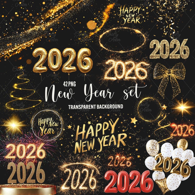 Happy New Year Sign - Etsy