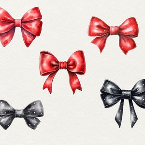 Watercolor Bows Clipart, 30 Png Pastel Bow Clipart Celebrate Clipart ...