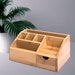 Rustic Desk Station Desk Organiser Wooden Desk Tidy Office - Etsy UK