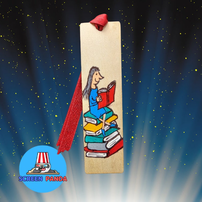 Matilda Bookmark, Wonka Bookmark, Quentin Blake Inspired Bookmarks ...