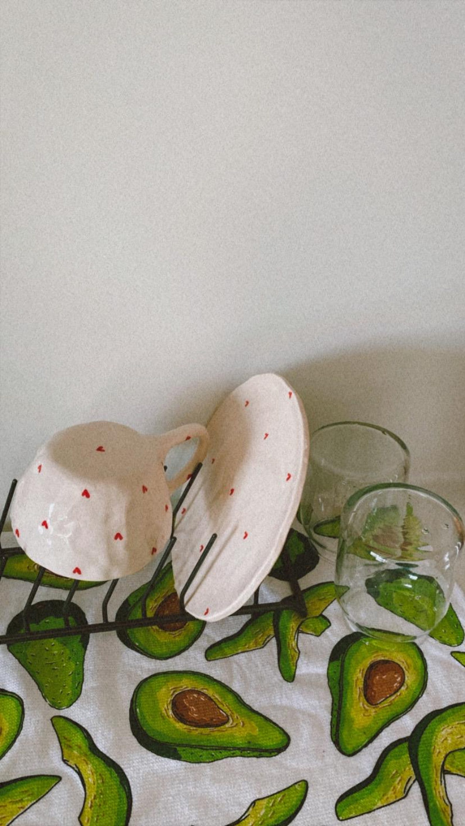 Pure Hearts Handmade Ceramic Love Pottery Plate 17 Cm 1 Pieces - Etsy