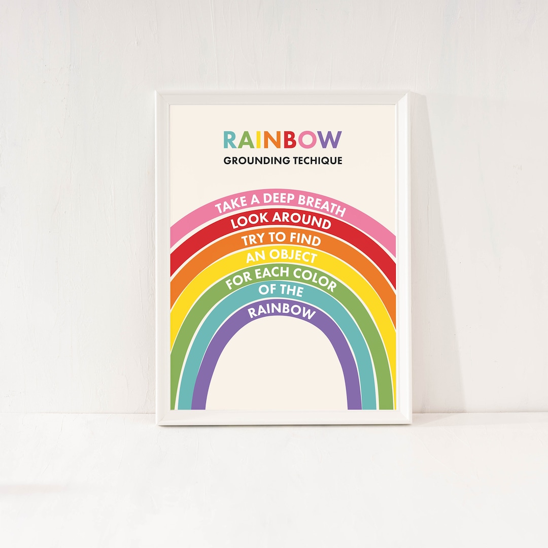 Rainbow Grounding Technique, Emotion Regulation, Self Regulation ...