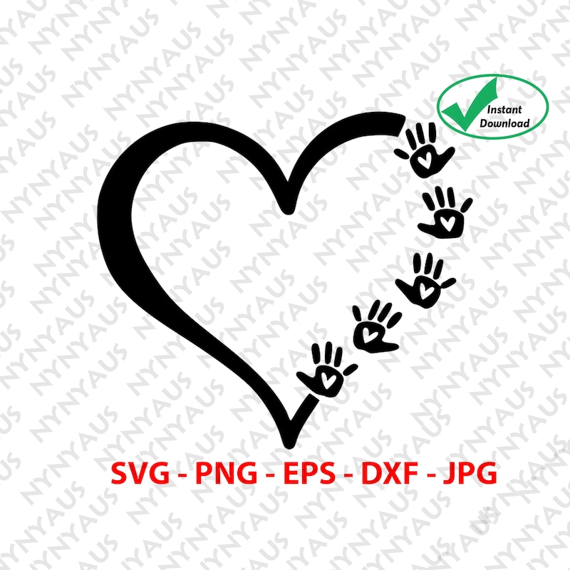 Baby Hand Prints - Etsy