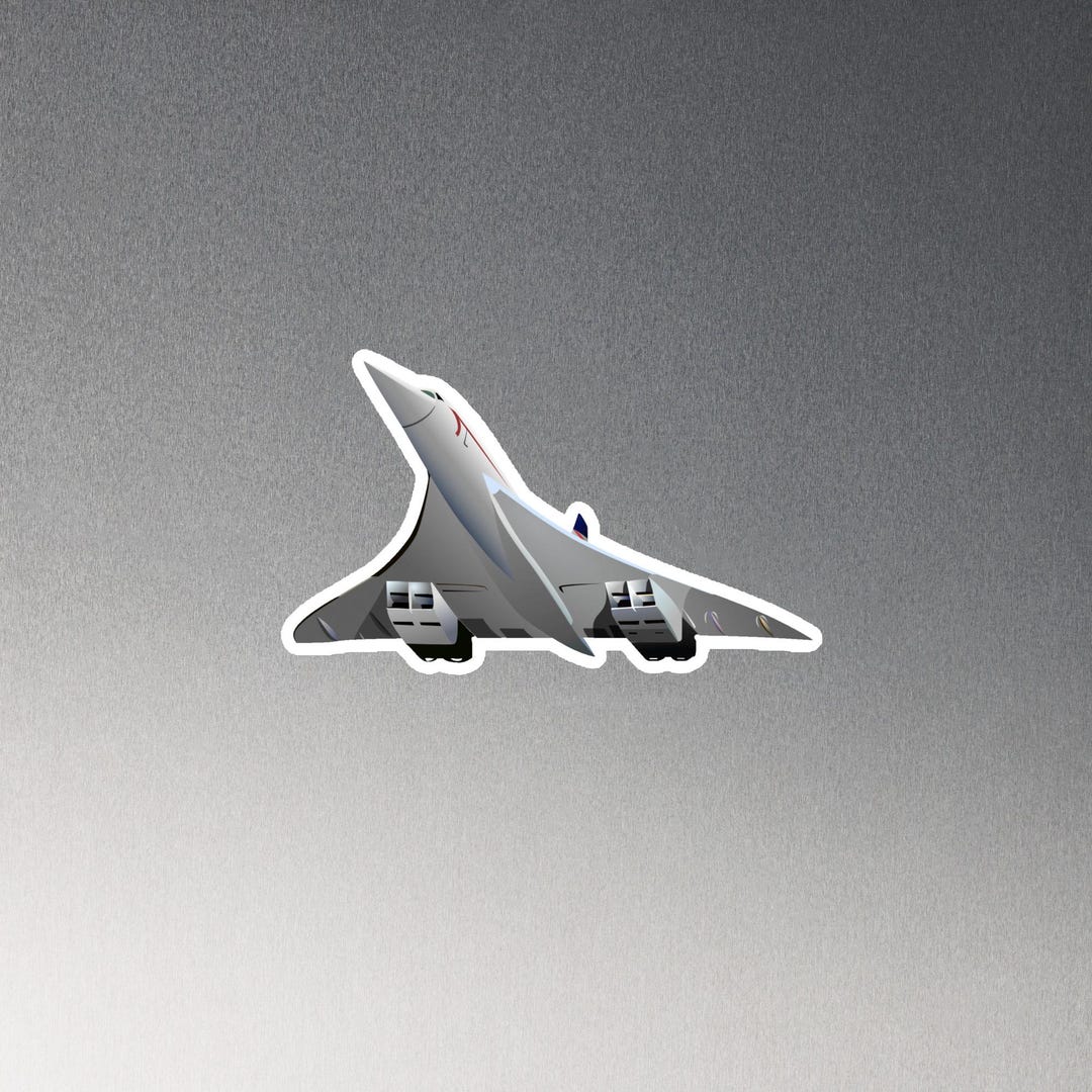 Concorde Fridge Magnet, Iconic Aircraft, Aviation Gift - Etsy