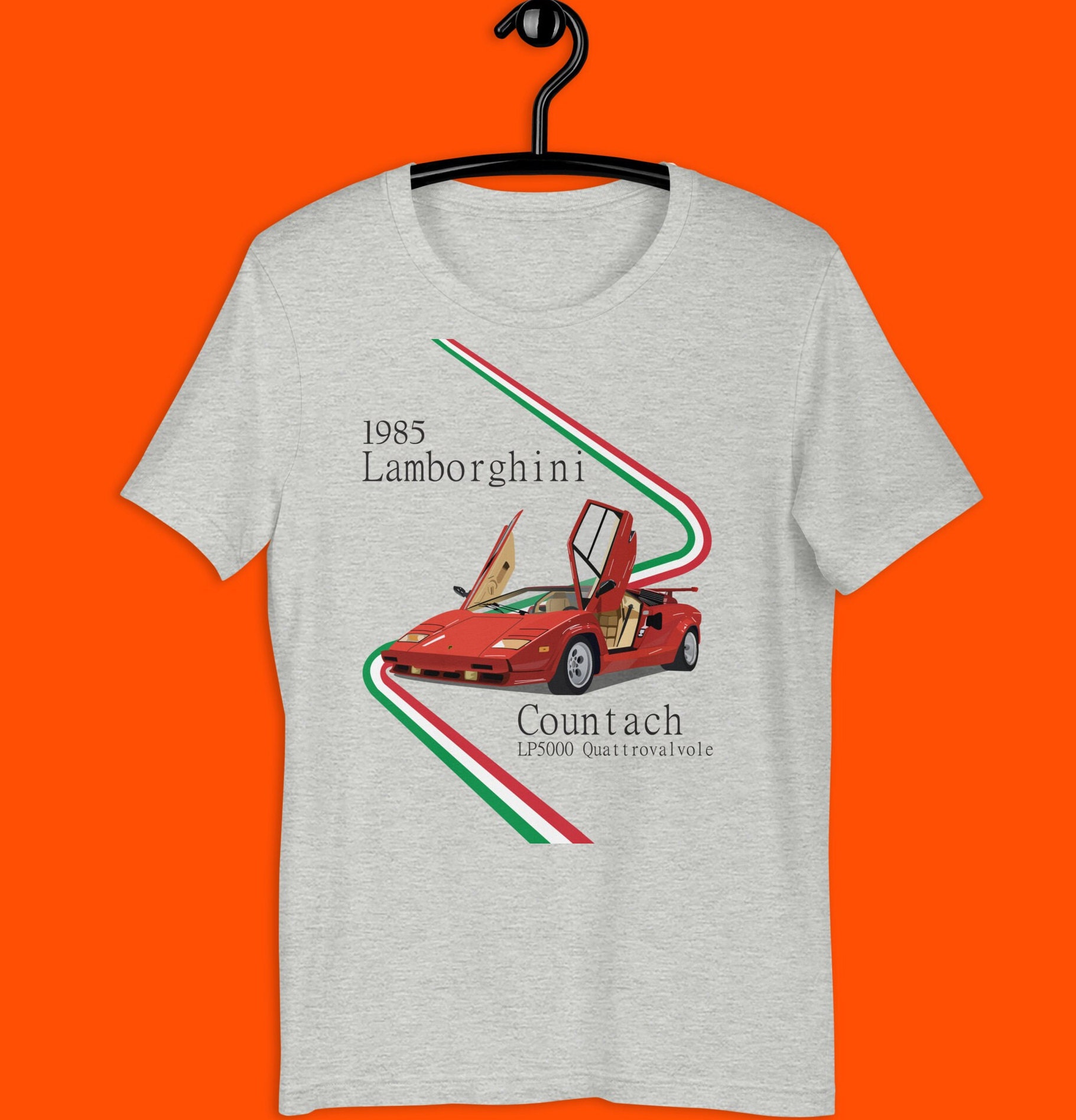 Lamborghini Countach Unisex T-shirt. - Etsy