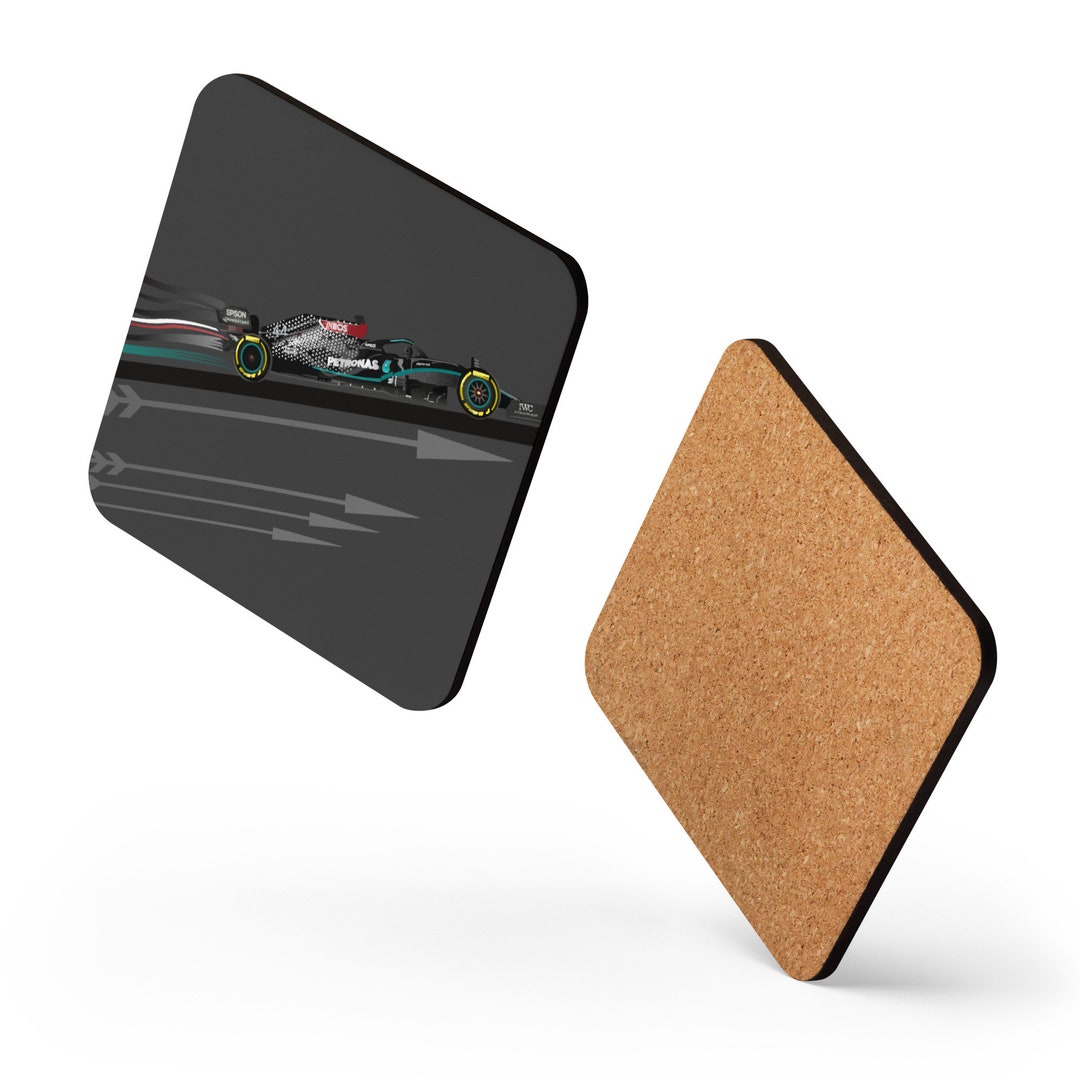 Formula 1 Mercedes Coaster - Etsy