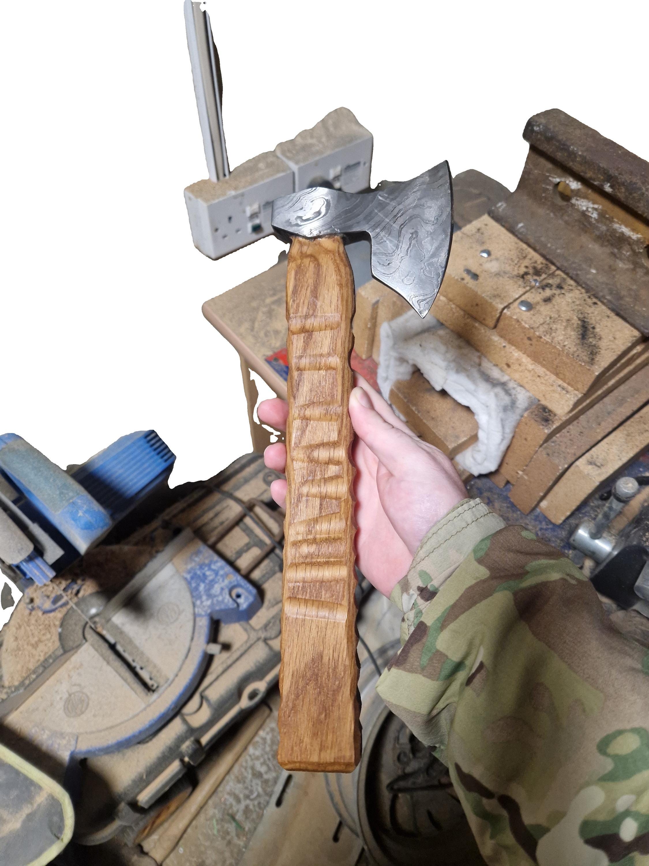 Damascus Hand Hatchet - Etsy