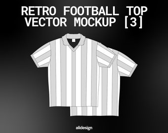 Mockup Soccer Jersey Tech Pack Streetwear Football Jersey Vector Mockup ...