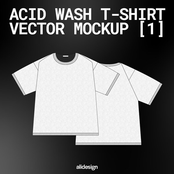 Acid Wash T Shirt - Etsy