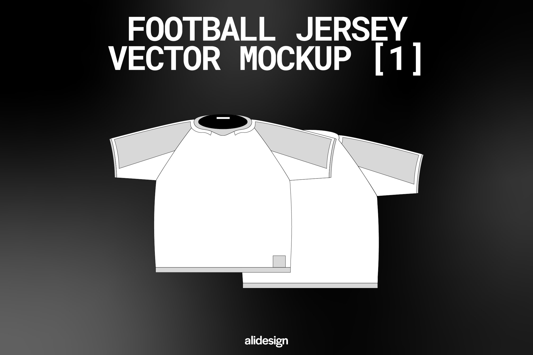 Football Soccer Jersey Vector Mockup Streetwear and Fashion Tech Pack ...