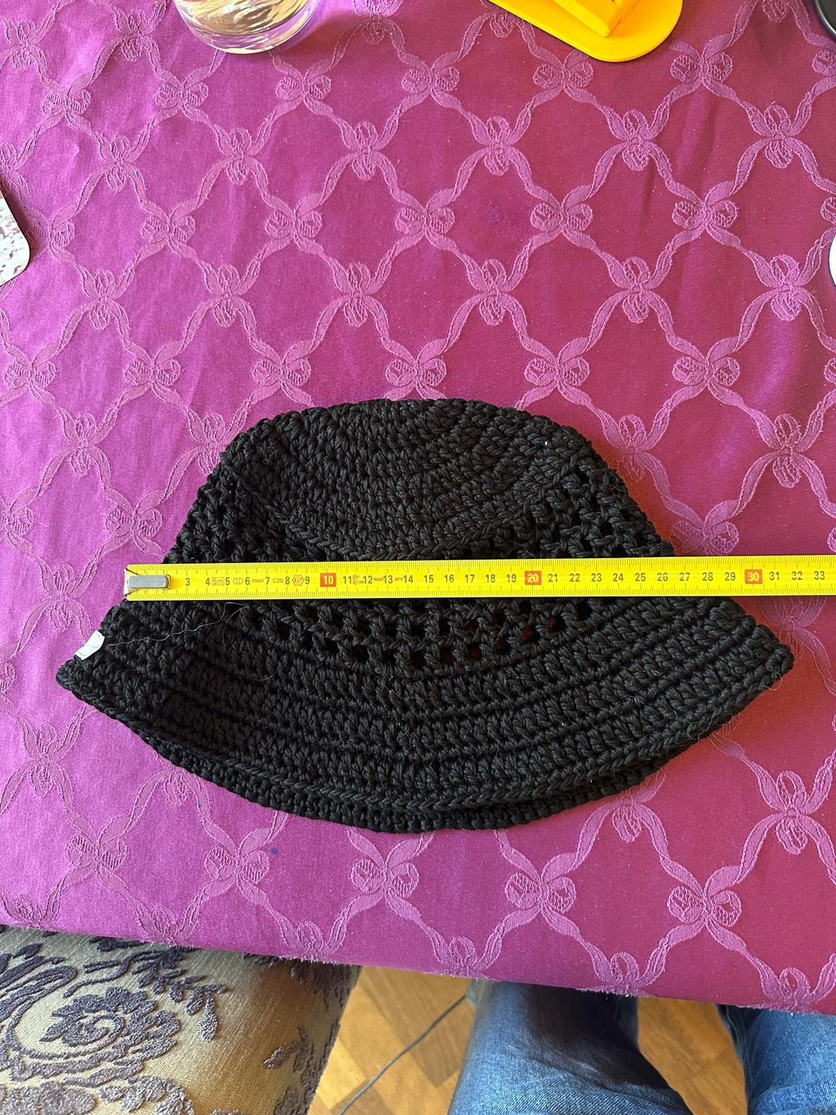 Cotton Hat, Gift for Her, Crochet Hats, Handmade Hats, Made in Italy ...