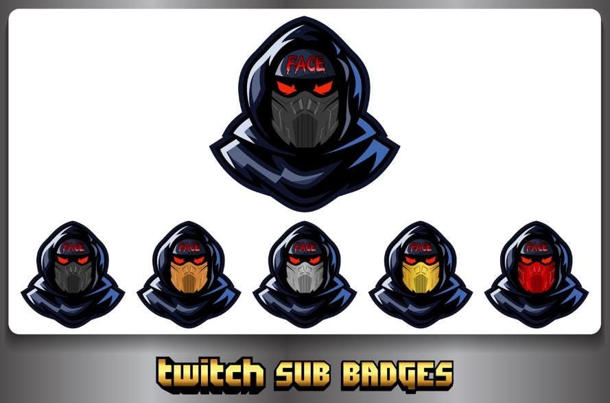 Twitch Sub Badges - Personalized Designs for Your Channel - Etsy