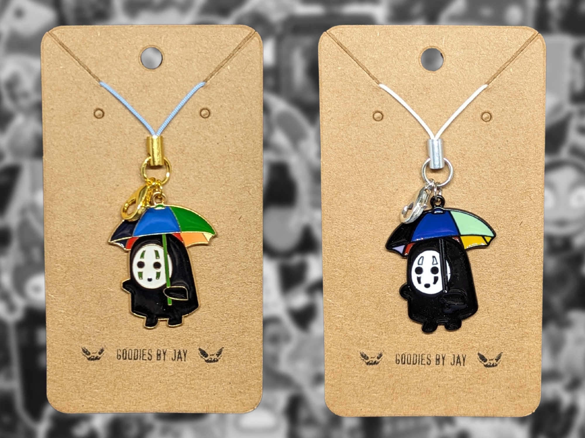 Spirited Away Studio Ghibli Inspired String Keyrings Soot Sprites, No ...
