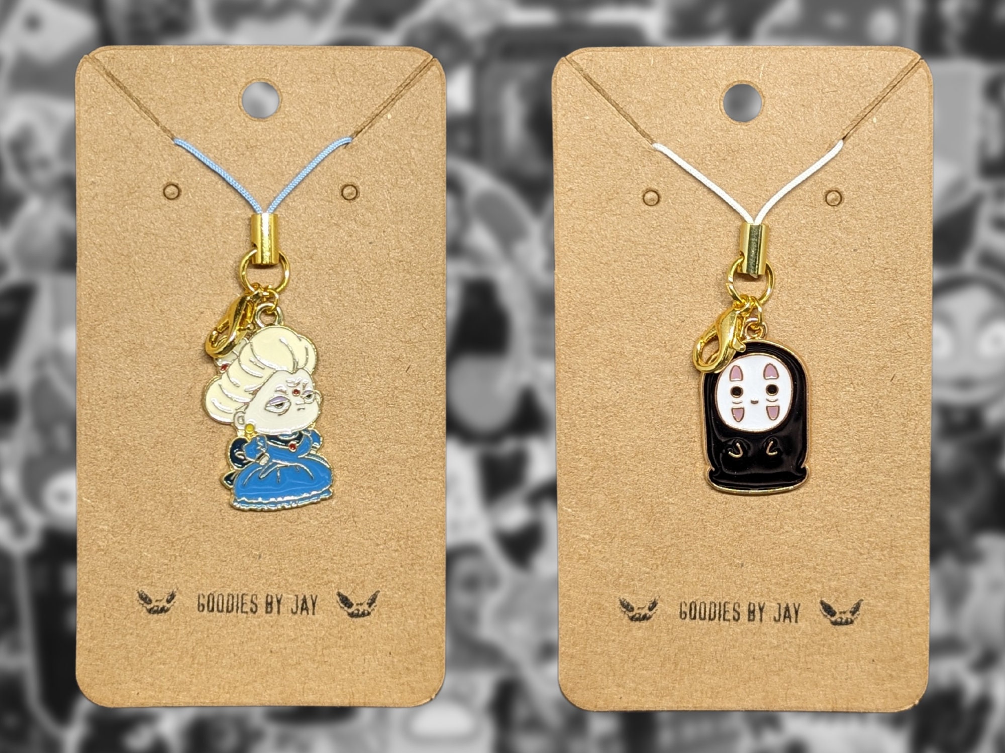 Spirited Away Studio Ghibli Inspired String Keyrings Soot Sprites, No ...