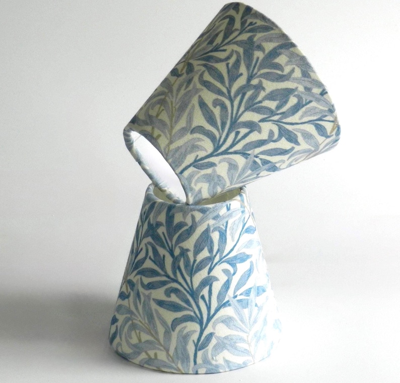 William Morris Candle Clip Lampshade: Bough Print, Azure Home Decor - Etsy