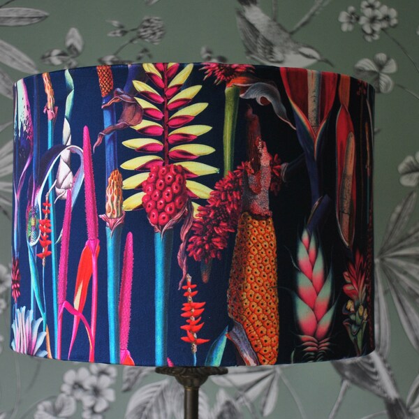 Botanical Lampshade - Etsy