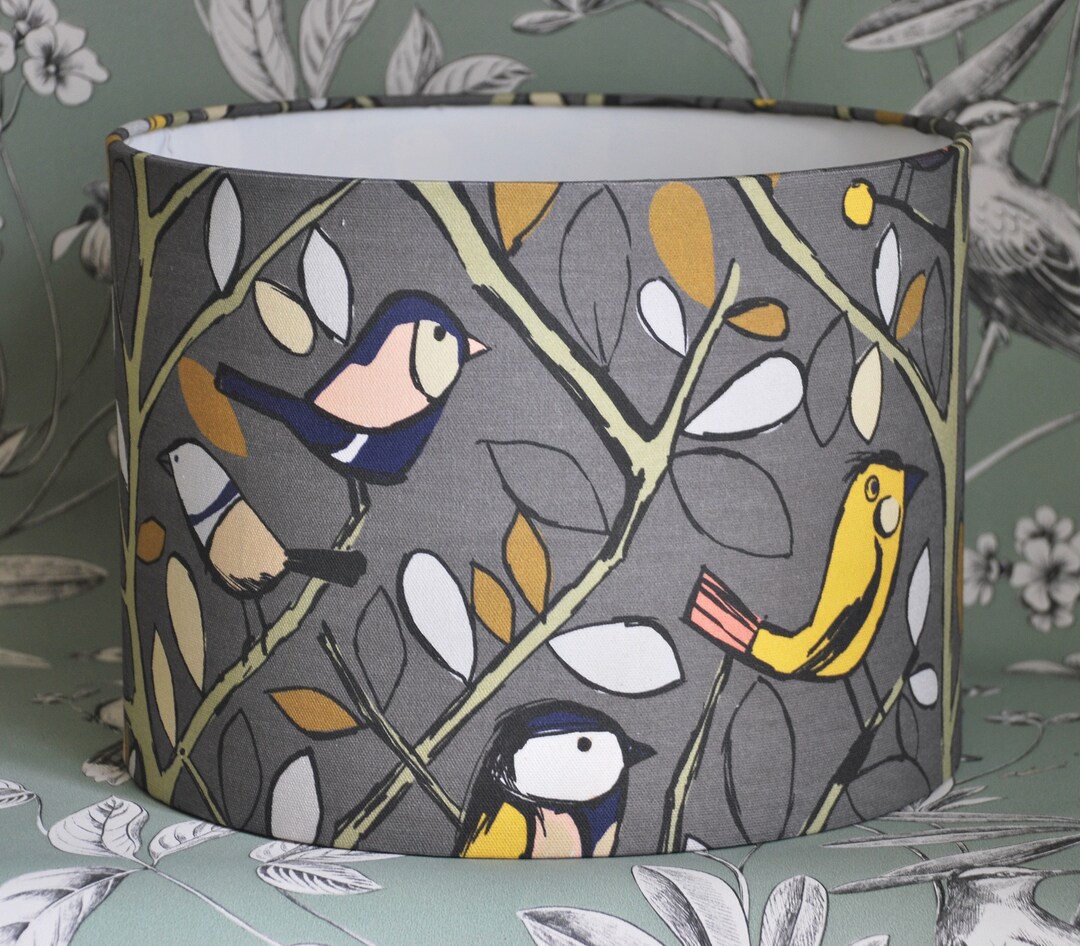 Handmade Birds Lampshade, Table Lampshade, Ceiling Lampshade, Cute ...