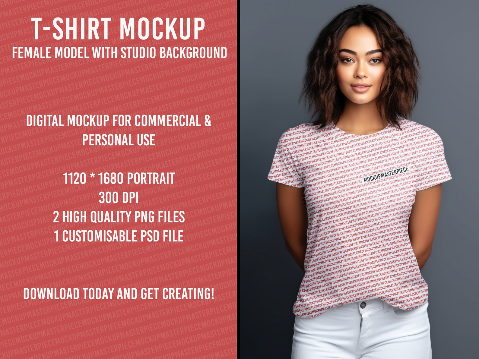 White T-shirt Mockup | Black T-shirt Mockup | PSD INCLUDED | Studio ...