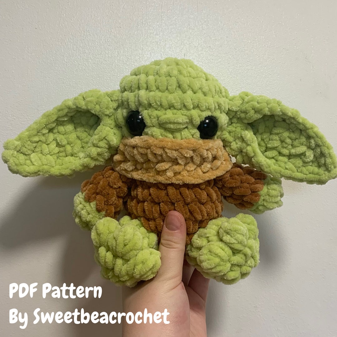 Baby Alien Grogu PDF PATTERN - Etsy