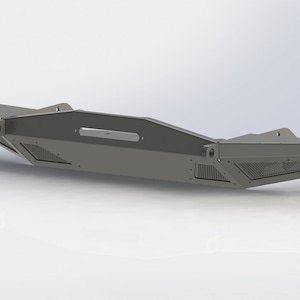 DIY Winch Bumper Plans - Jeep XJ Cherokee With Grills - Cad Dxf Step ...