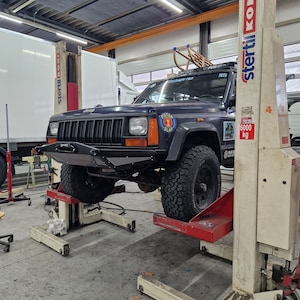 DIY Winch Bumper Plans - Jeep XJ Cherokee With Grills - Cad Dxf Step ...