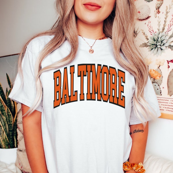 Baltimore Tshirt - Etsy