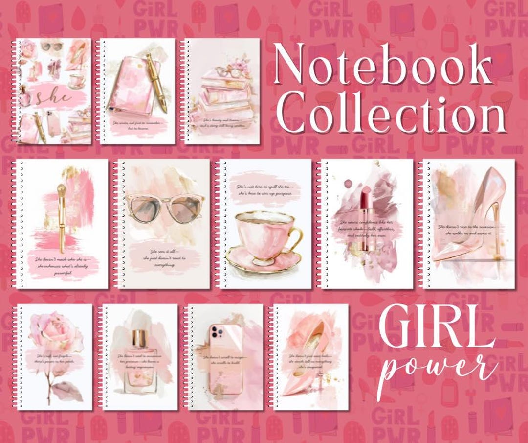 19 Notebook Collection I Designs for Notebook, Planner, Prints and More ...