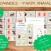 Dominoes - Farm Animals - Etsy